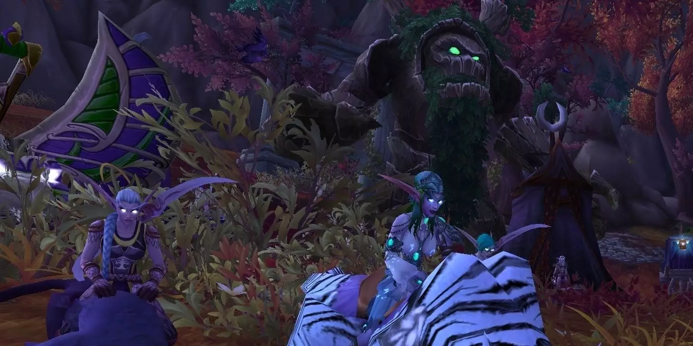 Tyrande and Night Elves Assault Suramar