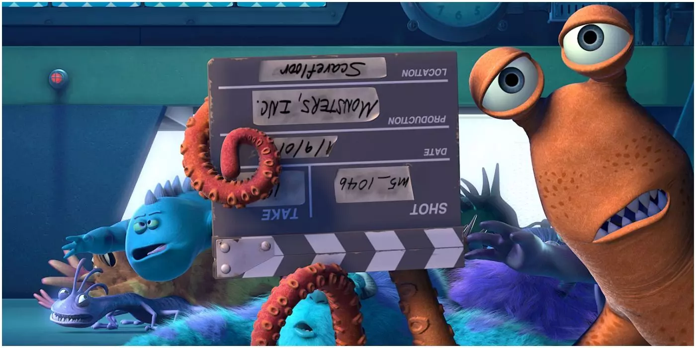 monsters inc clapboard সিনেমা