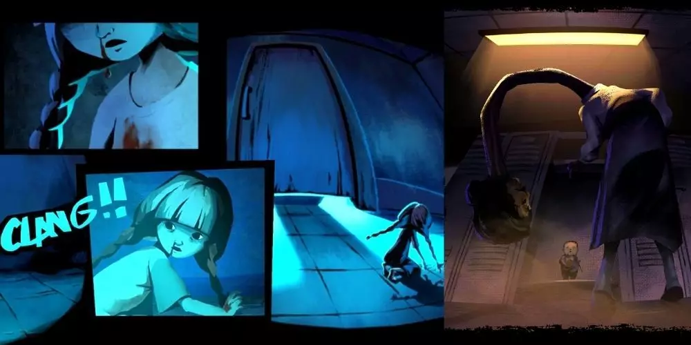 Little Nightmares 2 Comic Panels