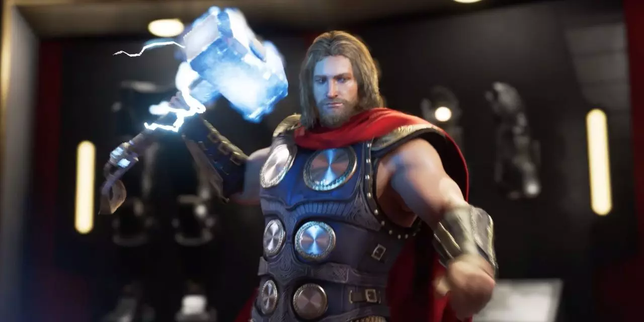 Thor de los Vengadores de Marvel