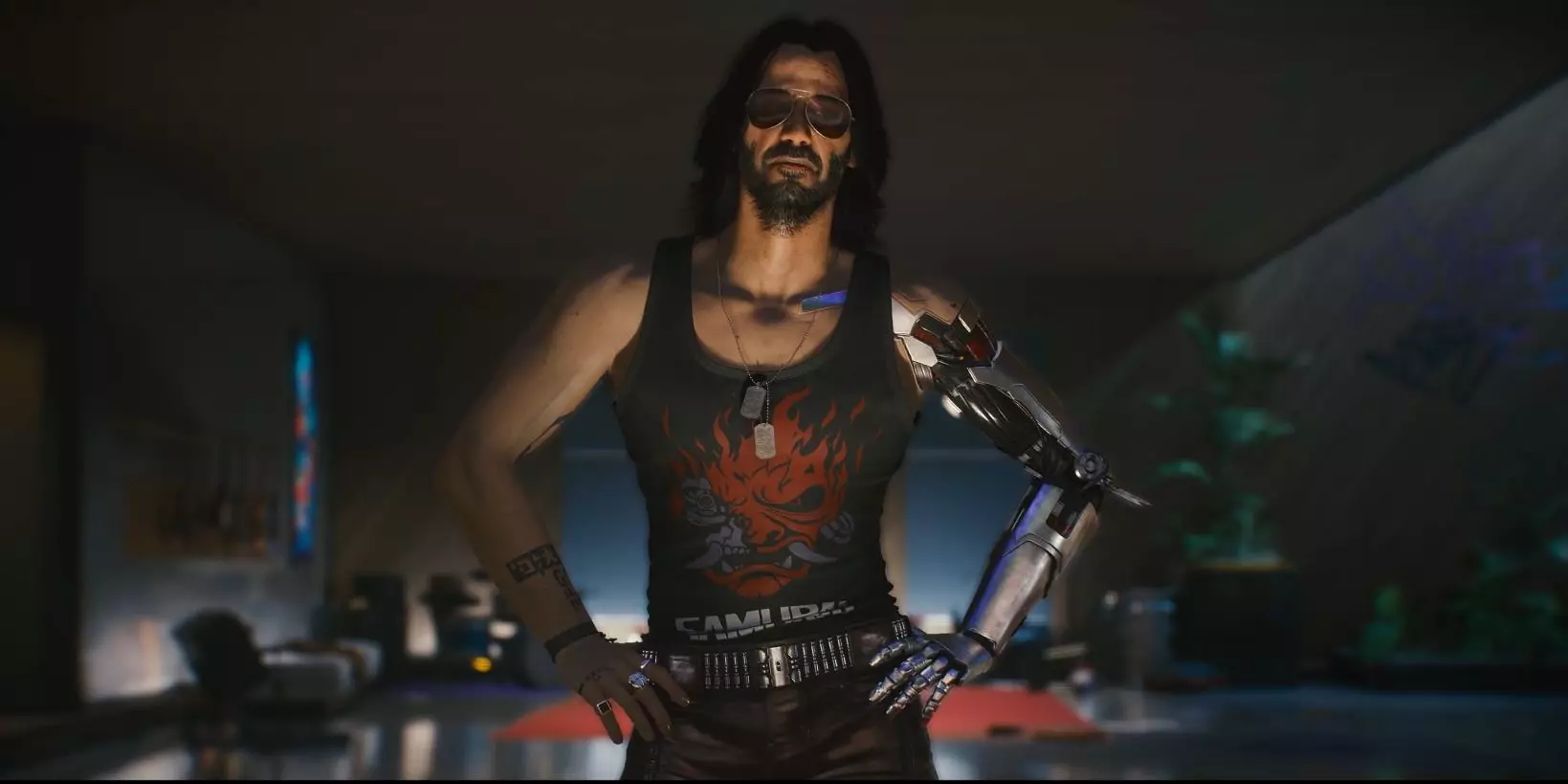 Johnny do Cyberpunk diz olhe ao redor!