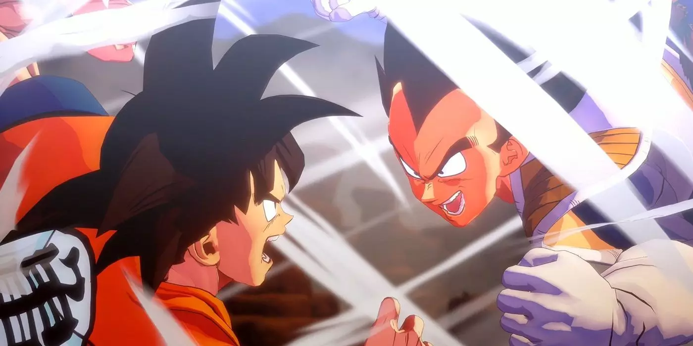 dragon ball z kakarot vegeta goku ukulwa bandai namco