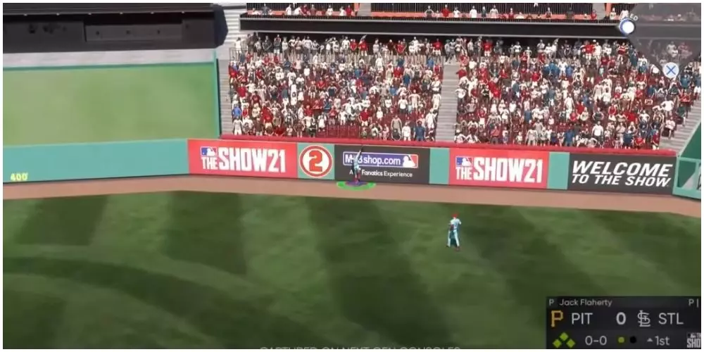 MLB The Show 21 uyga yugurish uchun sakrash bilan shug'ullanmoqda