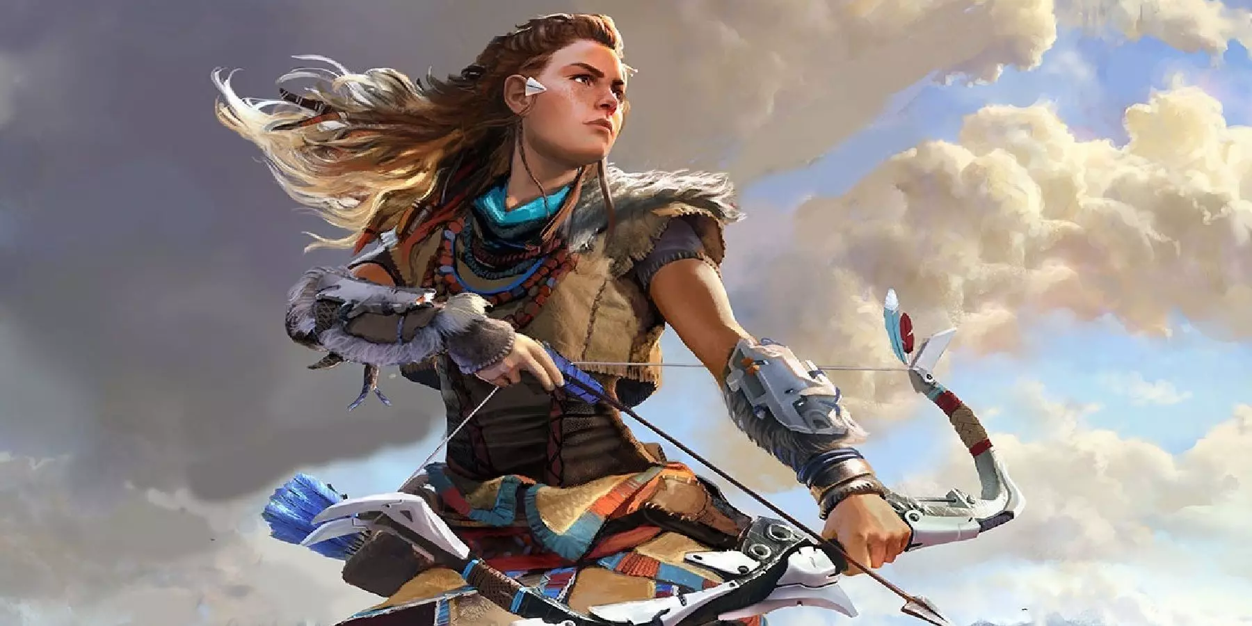 Aloy de Horizon Forbidden West Prezentita sur Plej Nova Kovrilo de Vanity Fair