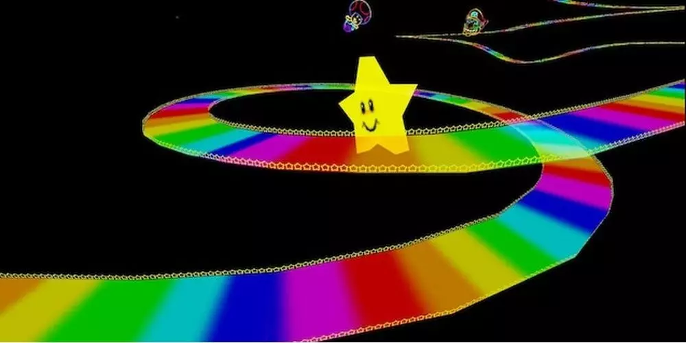 Mario Kart 64 Rainbow Road tilskuervisning