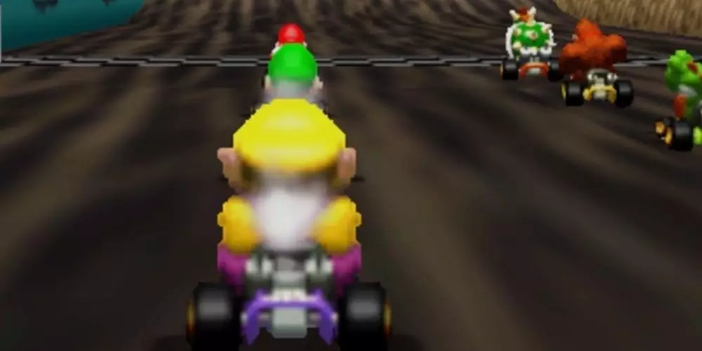 Mario Kart 64 Dòng Bắt đầu Wario