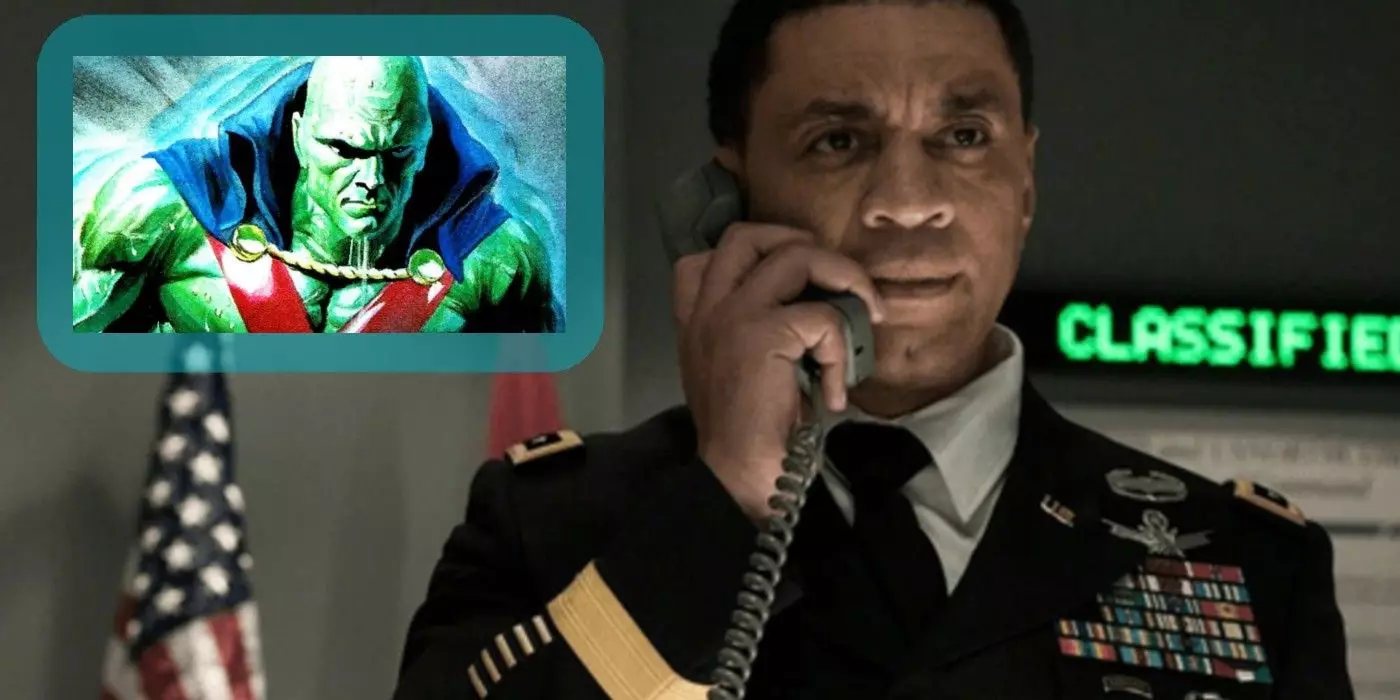 Martian Manhunter Лигаи адлия Зак Снайдер