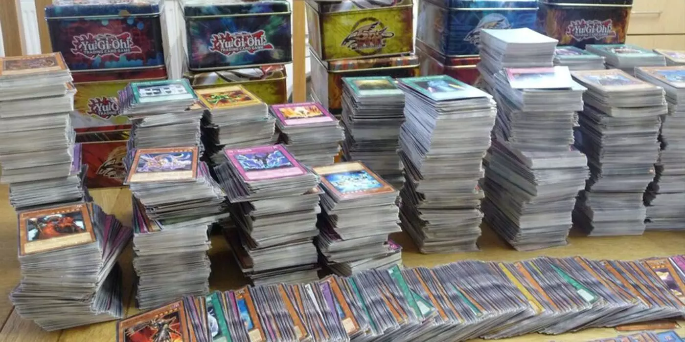 Yu-Gi-Oh-seýrek kartoçkalary açmak