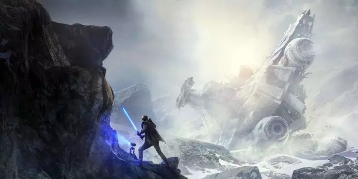 Star Wars Jedi Fallen Order Cal á snævi hæð