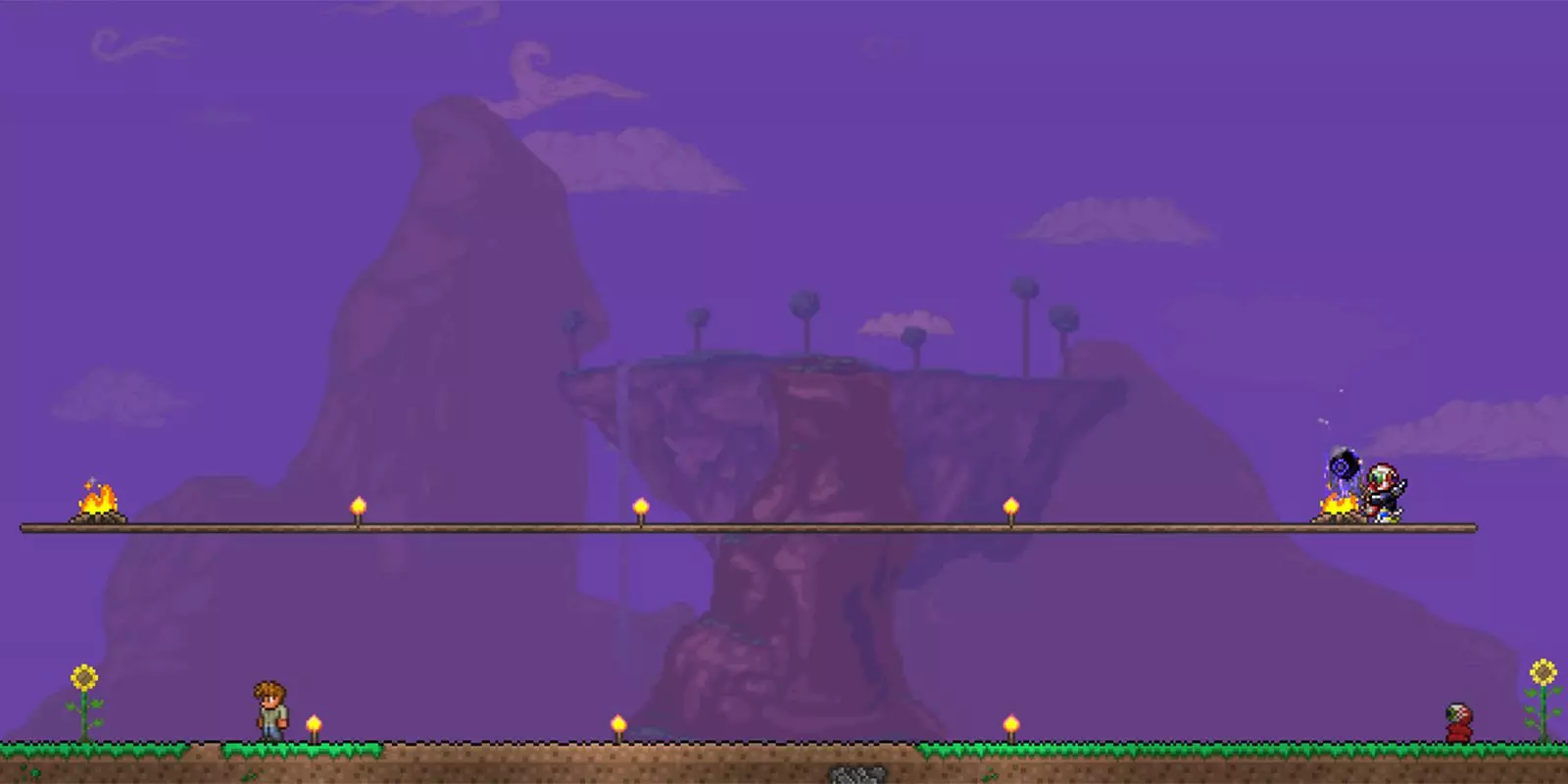 Terraria Long Flat Arena